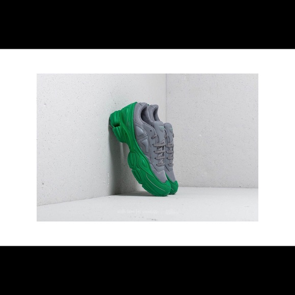 Raf Simons | Shoes | Adidas By Raf Simons Green Ozweego Leather | Poshmark